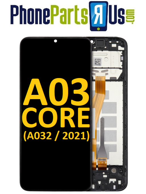 Samsung Galaxy A03 Core (A032 / 2021) LCD Assembly With Frame – PhonePartsRUs