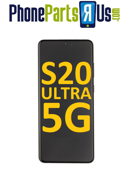 Samsung Galaxy S20 Ultra 5G OLED Assembly With Frame (All Colors ...