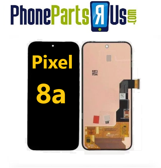 Google Pixel 8A OLED Assembly Without Frame (With Finger Print Sensor ...