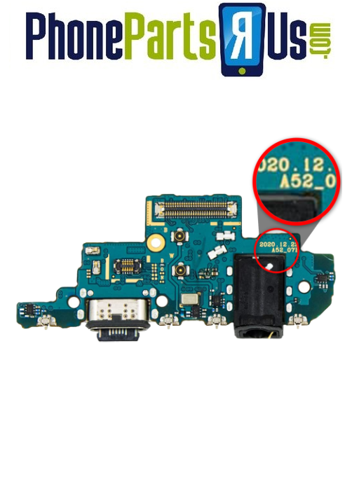 Samsung Galaxy A52 5G (A526 / 2021) Charging Port with Headphone Jack ...