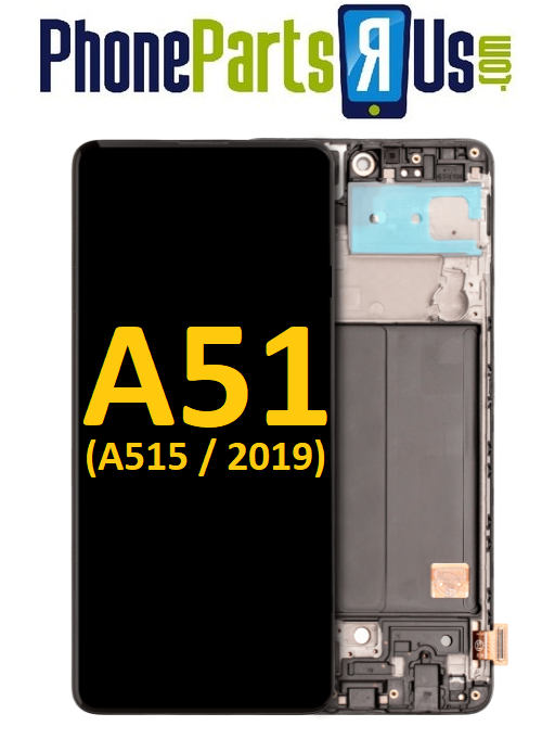 Samsung Galaxy A51 4G (A515 / 2019) Incell Assembly With Frame ...