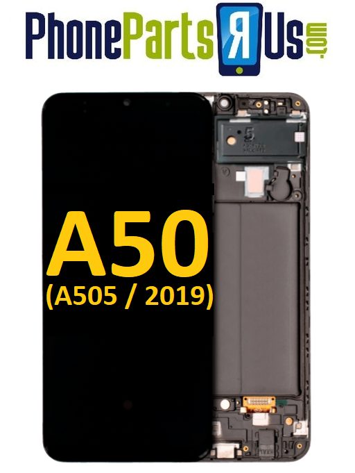Samsung Galaxy A50 (A505 / 2019) OLED LCD Assembly With Frame ...