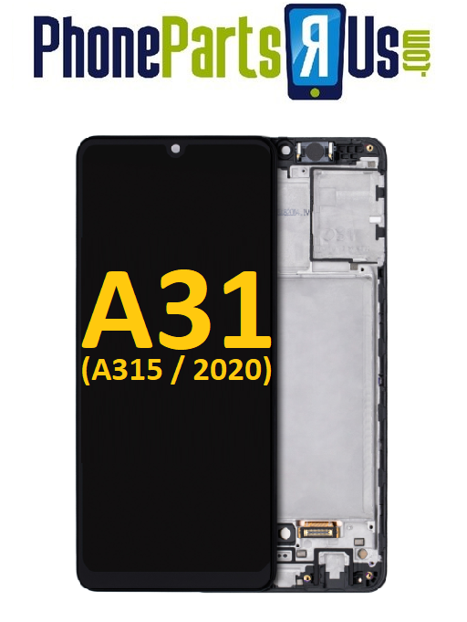 Samsung Galaxy A31 (A315 / 2020) LCD Screen Digitizer With Frame ...