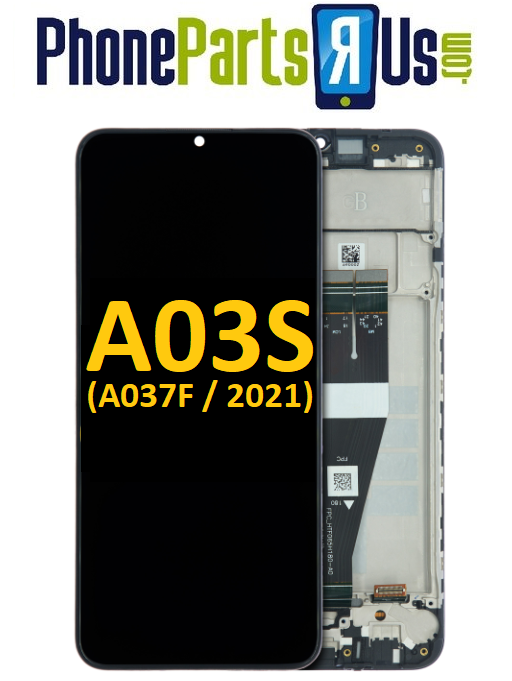 Samsung Galaxy A03s (A037F / 2021) LCD Assembly With Frame – PhonePartsRUs