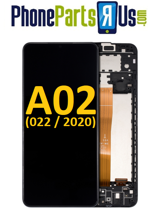 Samsung Galaxy A02 (A022/2020) LCD Assembly With Frame – PhonePartsRUs