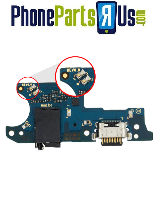 Samsung Galaxy A02S (A025 / 2020) Charging Port Board with Headphone J ...