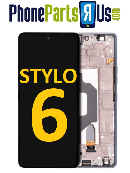 LG Stylo 6 LCD Assembly With Frame – PhonePartsRUs