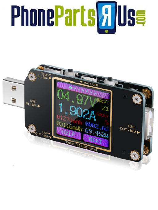 USB Power Meter Tester Digital LCD Display Bluetooth USB Testers ...