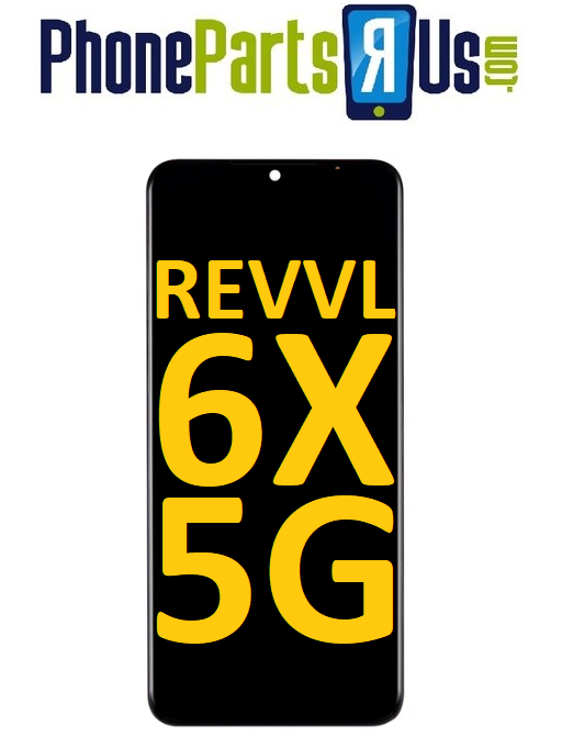 Revvl 6X 5G LCD Assembly With Frame – PhonePartsRUs