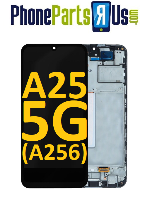 Samsung Galaxy A25 5G (A256 / 2023) OLED Assembly With Frame ...