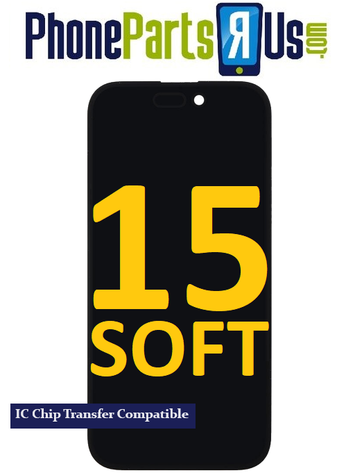 iPhone 15 Screen Replacement Soft (Compatible for IC Chip Transfer ...