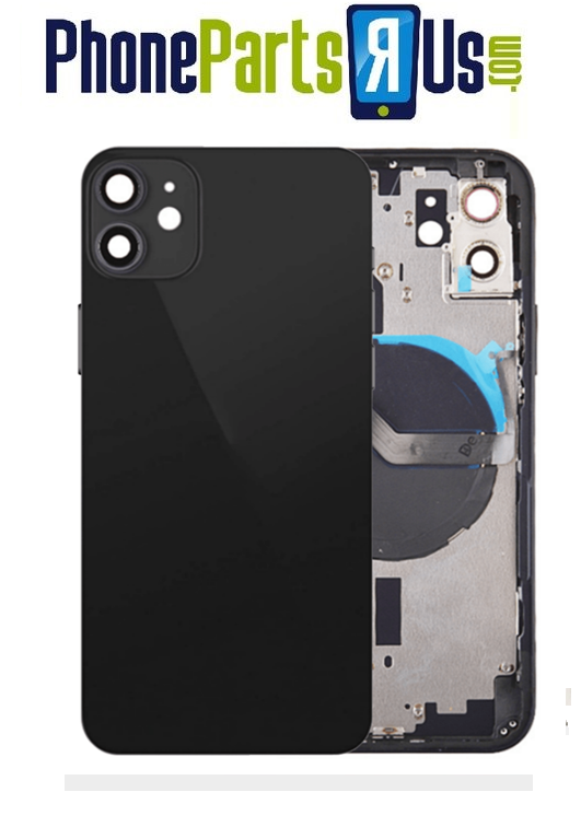 iPhone 12 Back Housing Frame with Small Components Pre-Installed (NO L ...