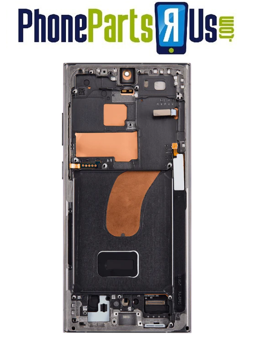 Samsung Galaxy S23 Ultra OLED Assembly With Frame (All Colors ...